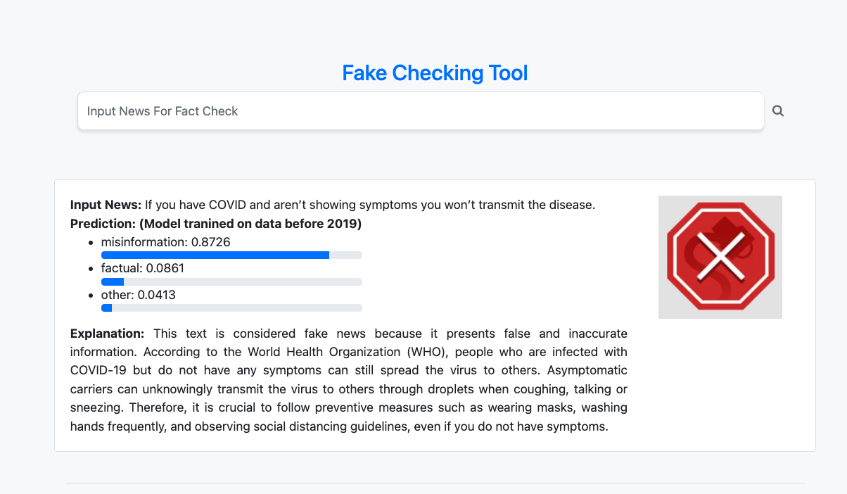 Intervention – Fighting the Infodemic